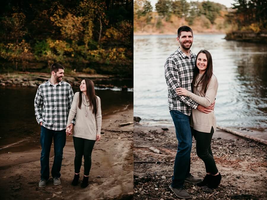 Tess & Mikal - Wisconsin Dells Engagement Session | Tara Draper Photography
