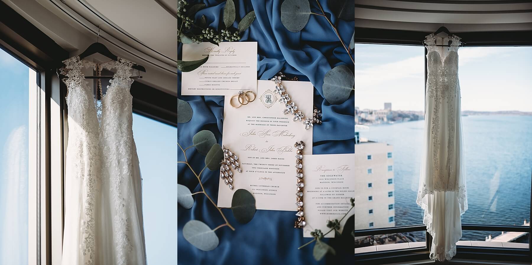 A stylish Fall wedding at the Edgewater Hotel in Madison, WI | Tara ...